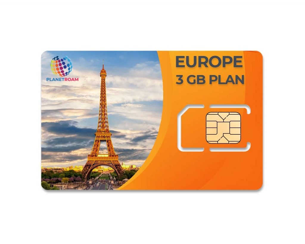 Europe SIM card International SIM Card for Europe - Europe ...
